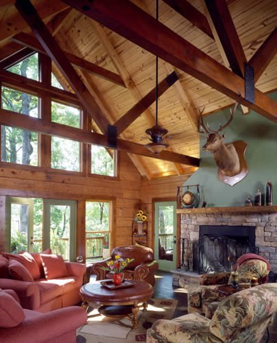 Take a Photo Tour of Bear’s Den Log Homes